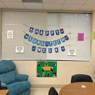 Surgical Scrub Tech Printable Sign, Happy Surgical Scrub Tech Week ...