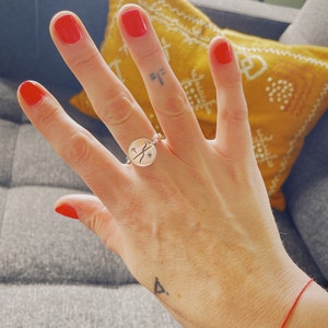 Half Moon Vinyl Record Rock-n-roll Inspired Mixed Metal - Etsy