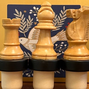 1800s French glass Eyed Knight Regency Chess Set Lot 366 - Etsy