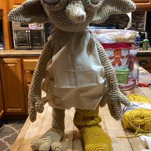 Dobby the House Elf, Tutorial in French, English or Dutch for Making ...