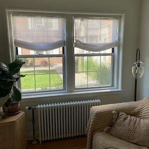 Custom Order: Relaxed Roman Shades With Chain Mechanism | Etsy