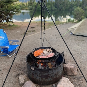 Hanging Campfire Griddle Plate - Etsy