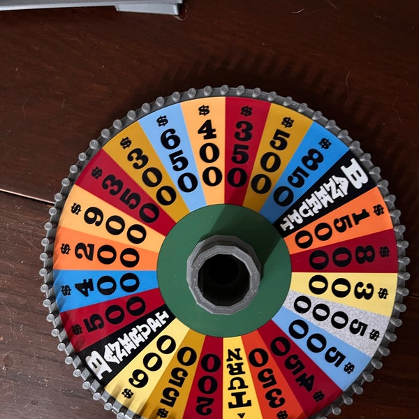 Early 80s Era Wheel of Fortune Board Game Wheel Spinner - Wheel Itself ...
