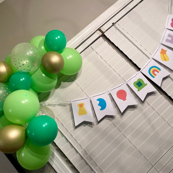 Lucky Charms Banner - Printable St. Patrick's Day 1st Birthday - Lucky ...