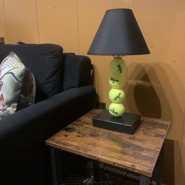 Tennis Ball Lamp. Made With Real Tennis Balls. Can Be Personalized. - Etsy