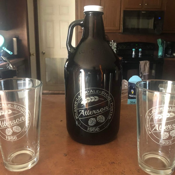 Personalized Beer Growler, Engraved Growler, Custom Beer Gifts, Beer ...