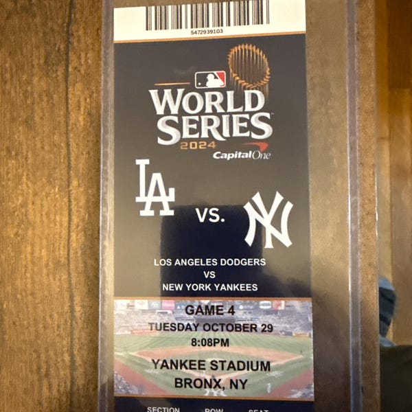 Sports Event Commemorative Souvenir Ticket Stub (nba, Nfl, Pga, Nhl, Ncaa, Championship ...