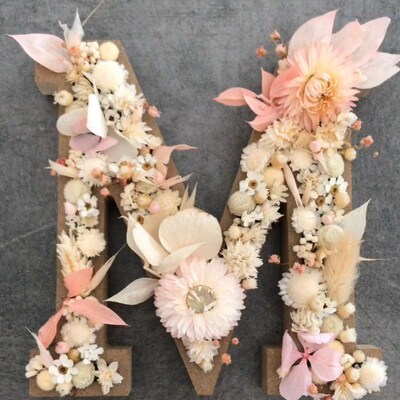 Flowery Letter - Etsy