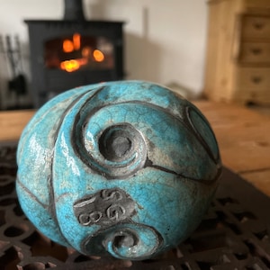 Hand Made Ceramic Raku Tile - Etsy