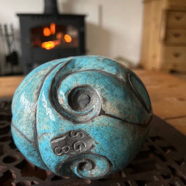 Hand Made Ceramic Raku Tile - Etsy