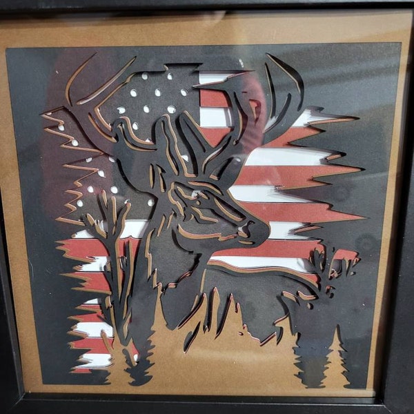 3D Baby Born Shadow Box for Kids, Baby Birth Shadow Box, Custom Name ...