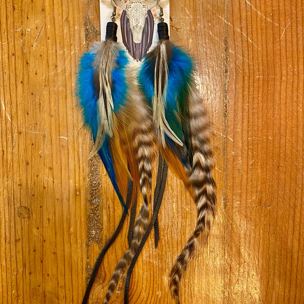 Rust Leather Earrings, Fringe Leather Earrings, Statement Earrings ...