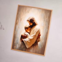 Jesus Loves You, Christian Wall Art, Christian Art for Women, Jesus Art ...