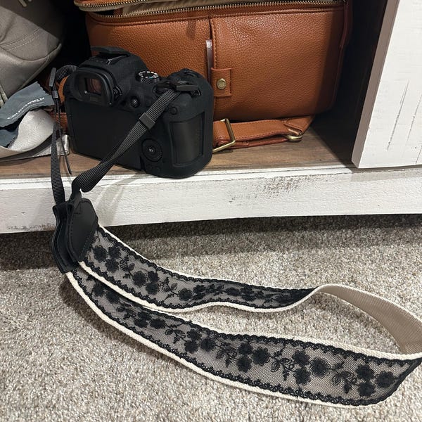 Handmade Sturdy Cute Cat Camera Strap Camera Shoulder Straps Hand ...
