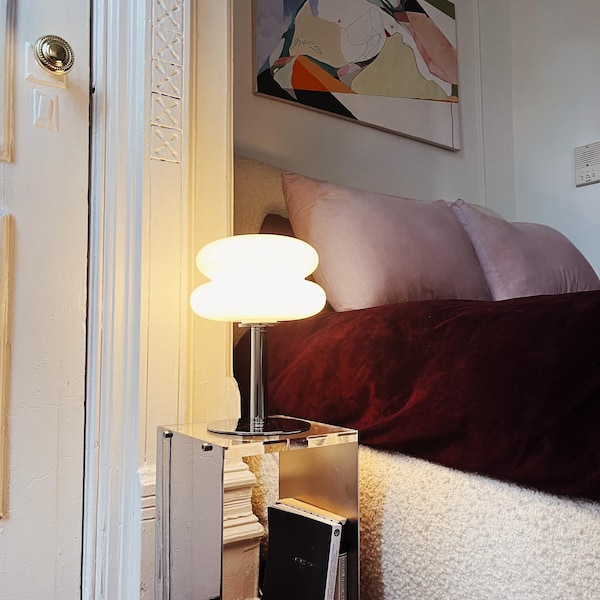 Digbeth Cube – Bedside Table With Shelf | Aluminium | Industrial ...