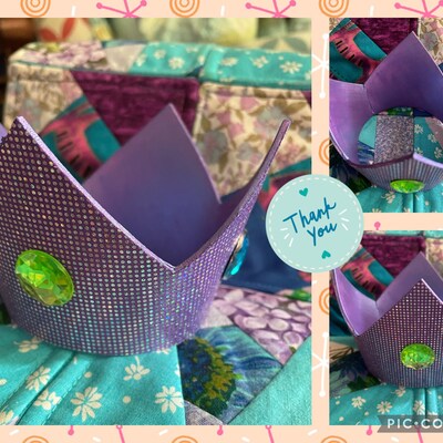 A4 DIY Printable Crown Templates to Make Foam Crowns - Etsy