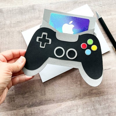 Gaming Gift Card Holder, Video Game Giftcard Holder, Game Controller ...