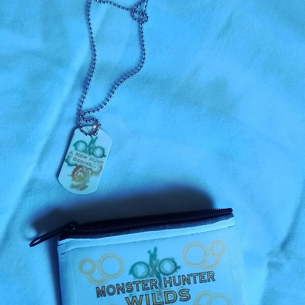 Monster Hunter Wall Tapestry WILDS, Iceborne Quote, Room Decor, MHW ...