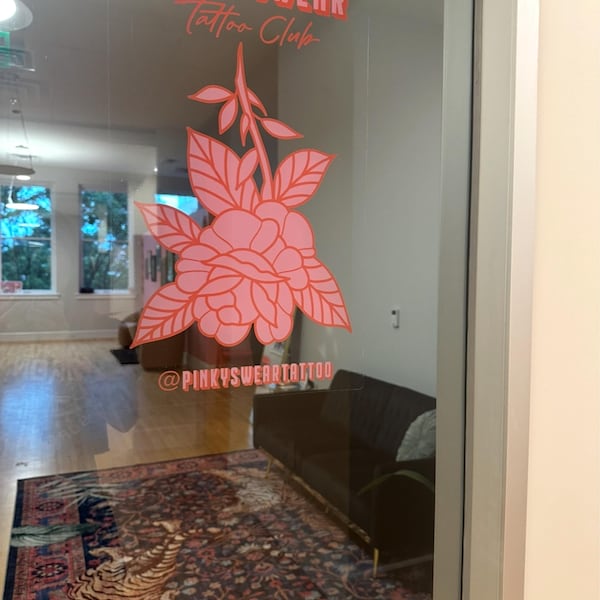 Custom QR Code Vinyl Clear Decal / Storefront Window Decal Sticker ...