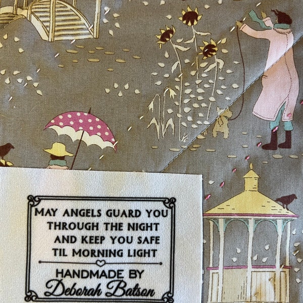 Funny Quilt Labels in Cotton or Polyester and Personalized With Your ...