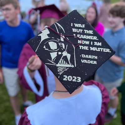 Captain America Shield Grad Cap Cover - Etsy