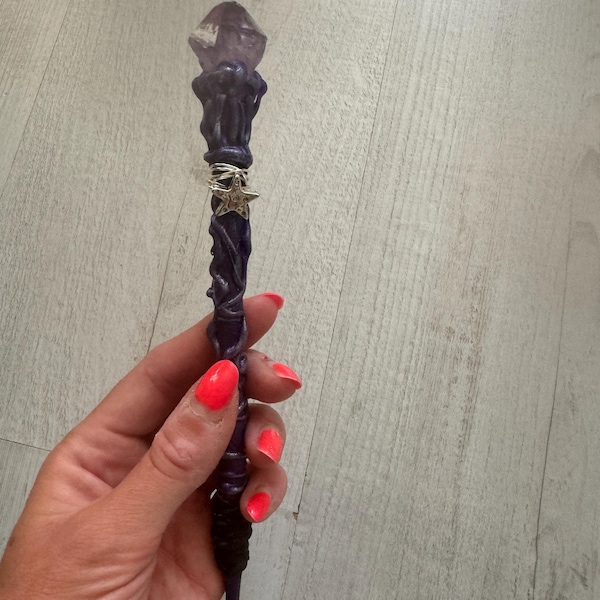 Mini Crystal Wands, Small Magic Wand for Witches on the Go, Handbag ...
