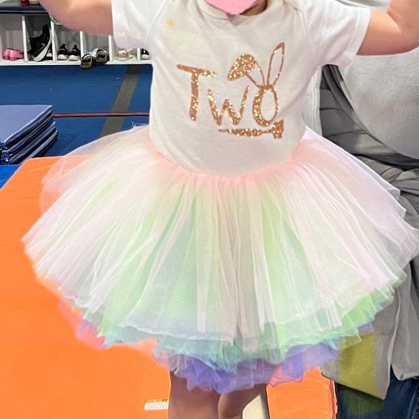 Bright Pink Layered Tutu, Bright Pink Tutu, Multiple Pink Tutu, Toddler ...