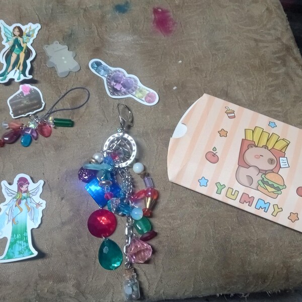 Custom Kidcore Bag Charm/keychain - Etsy
