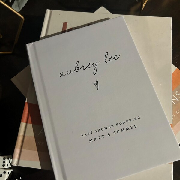 Graduation Party Guest Book Class of 2024 Grad Party Book High School ...