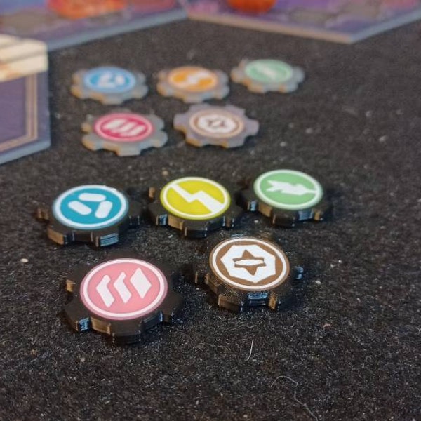 Voidfall Glory Tokens & Trays; Trays Work W/ OR W/o Gametrayz Storage ...