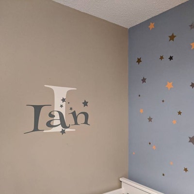 Personalized Name Wall Decal Custom Name Wall Sticker Vinyl Decal ...