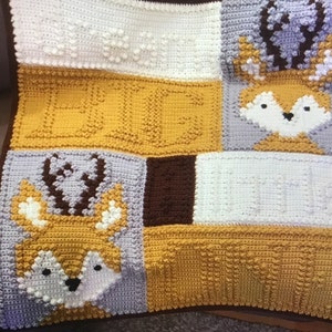 SNOW DAY Pattern for Crocheted Blanket - Etsy