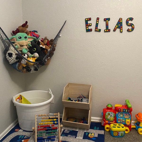 Black "brick Script" Wall Letters, Embedded With Real Bricks. - Etsy