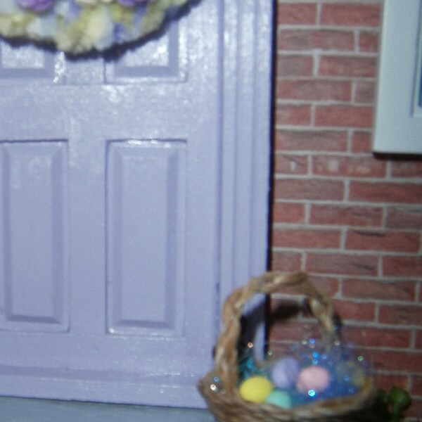 Dollhouse Miniature Gray Stone Wall Weathered Aged Embossed Card 1:12 ...