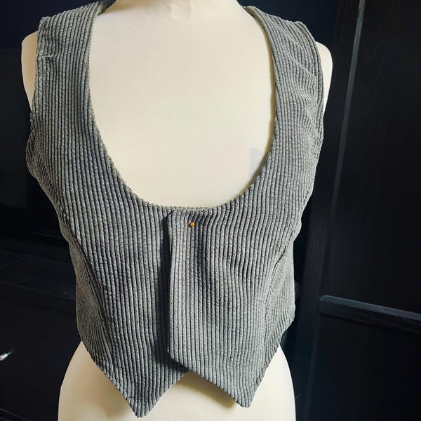 Vest Pattern, XS- XXXL, Sewing Pattern PDF, Women Vest Pattern ...