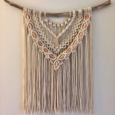 DIY LAYERED MACRAME Wall Hanging Pattern Macrame Photo - Etsy
