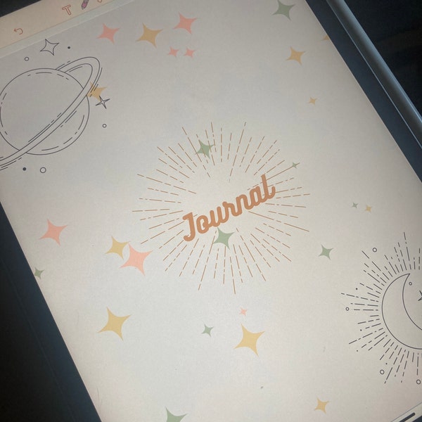 Minimalist Digital Journal| Blank Notebook Digital Printable Journal ...