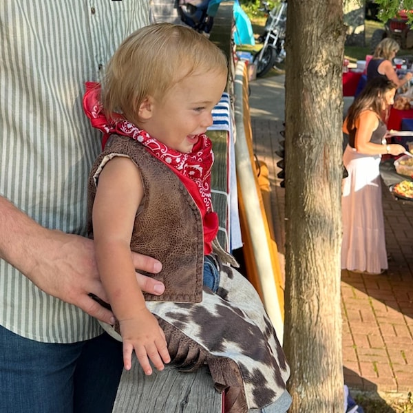 Baby, Toddler, Kids Chaps & Vest - Etsy