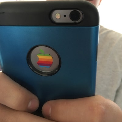 MacBook Pro Retro Rainbow Apple Sticker Decal for the MacBook - Etsy