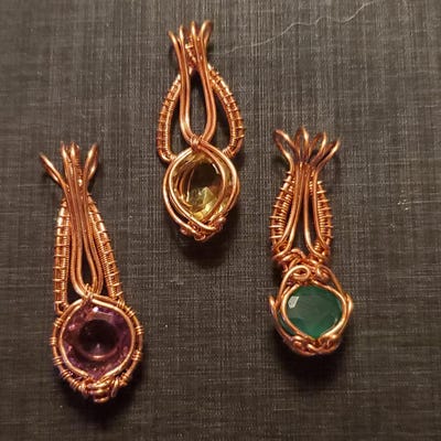 TUTORIAL Belle Ring PDF Tutorial ,wire Wrapped Woven Jewelry, Bead Setting, DIY Jewellery Making ...