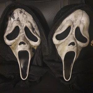 Scream 6 Full Costume Ghostface Mask Aged Billy Mask Scream - Etsy