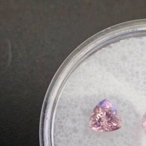Pezzottaite 0.19ct Ultra Rare Neon Raspberry Beryl Madagascar 4x3.8mm ...