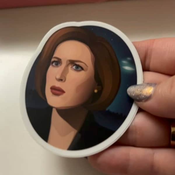 Agent Scully Sticker - Etsy
