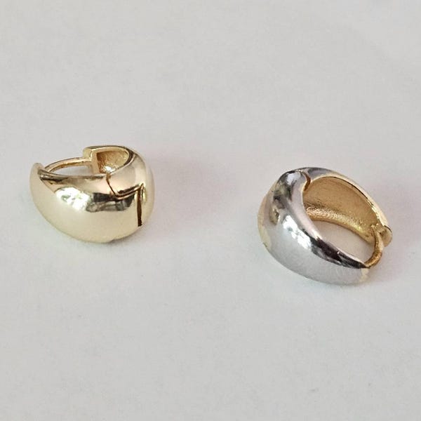 Huggie Hoops / Tiny Gold Hoops / Small Hoops / Sleeper Earrings ...