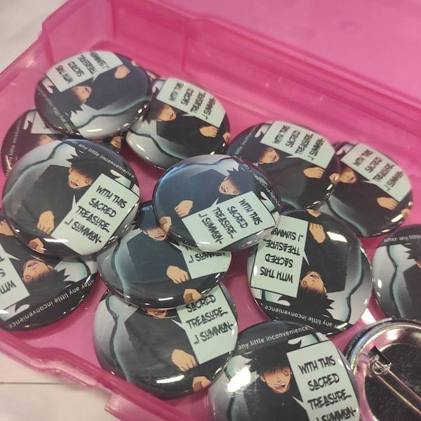 25 1 Inch Full Color Custom Buttons W/ Pin. We Can Make ANY Size ...