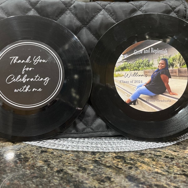 Vinyl Record Table Numbers, 7 Inch, Wedding Decor, Centerpiece, Music ...