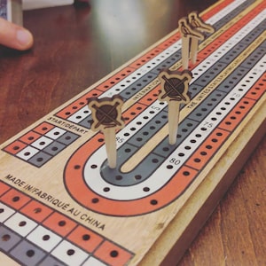 Cat Wooden Custom Cribbage Pegs Set of 2 Pegs - Etsy