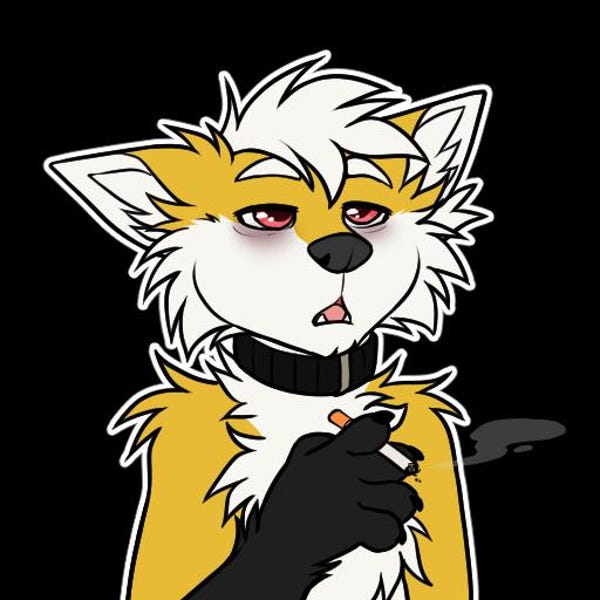 One Custom Furry Telegram Sticker - Etsy