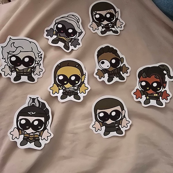 Call of Duty Chibi Badges Simon Ghost Riley, Johnny Soap Mctavish ...