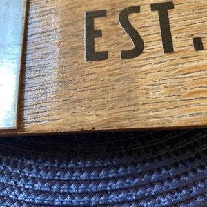 WHISKEY Barrel Stave Sign 29L / Custom Staves / Personalized Rustic ...